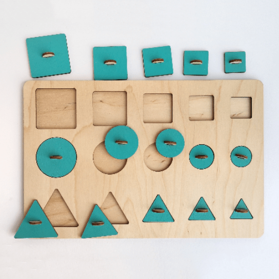 Slagalica ''Veće-manje'' - Montesori Svet